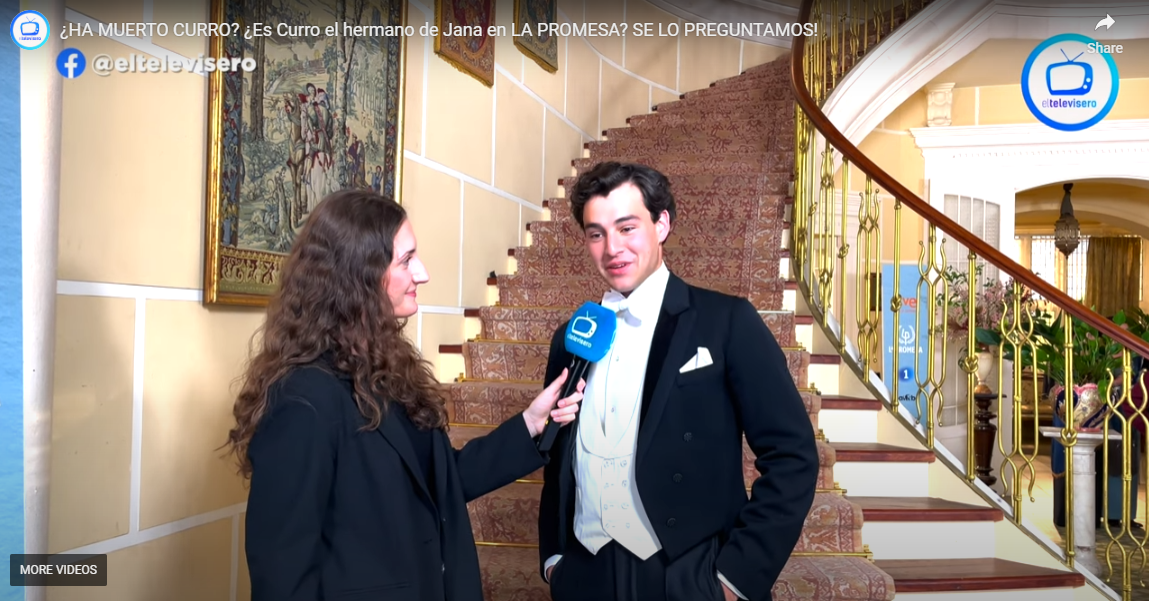 Xavi Lock, sobre si muere Curro en ‘La Promesa’: «Cómo no, mi personaje ...